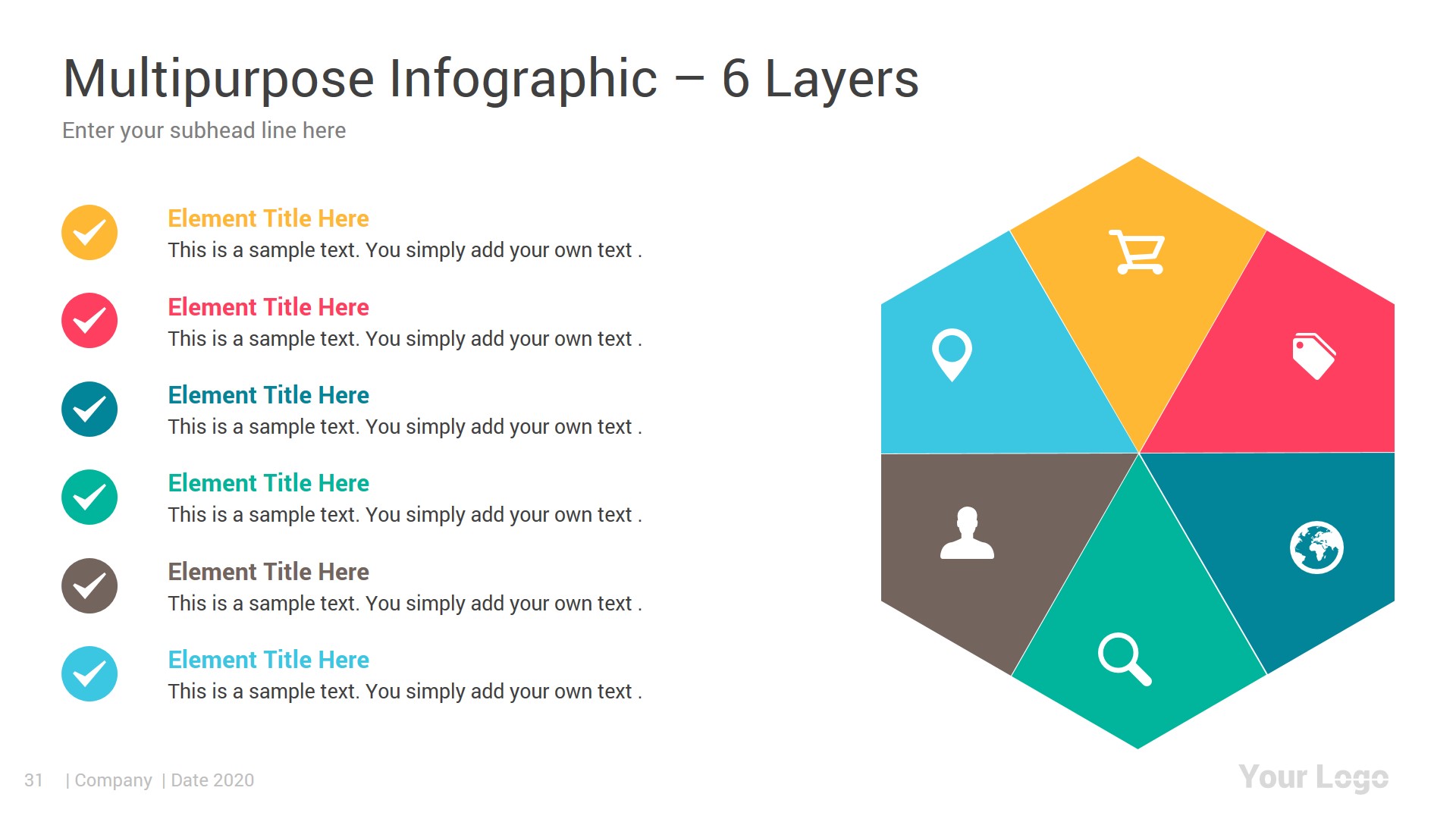 Multipurpose PowerPoint Infographics Pack, Presentation Templates ...