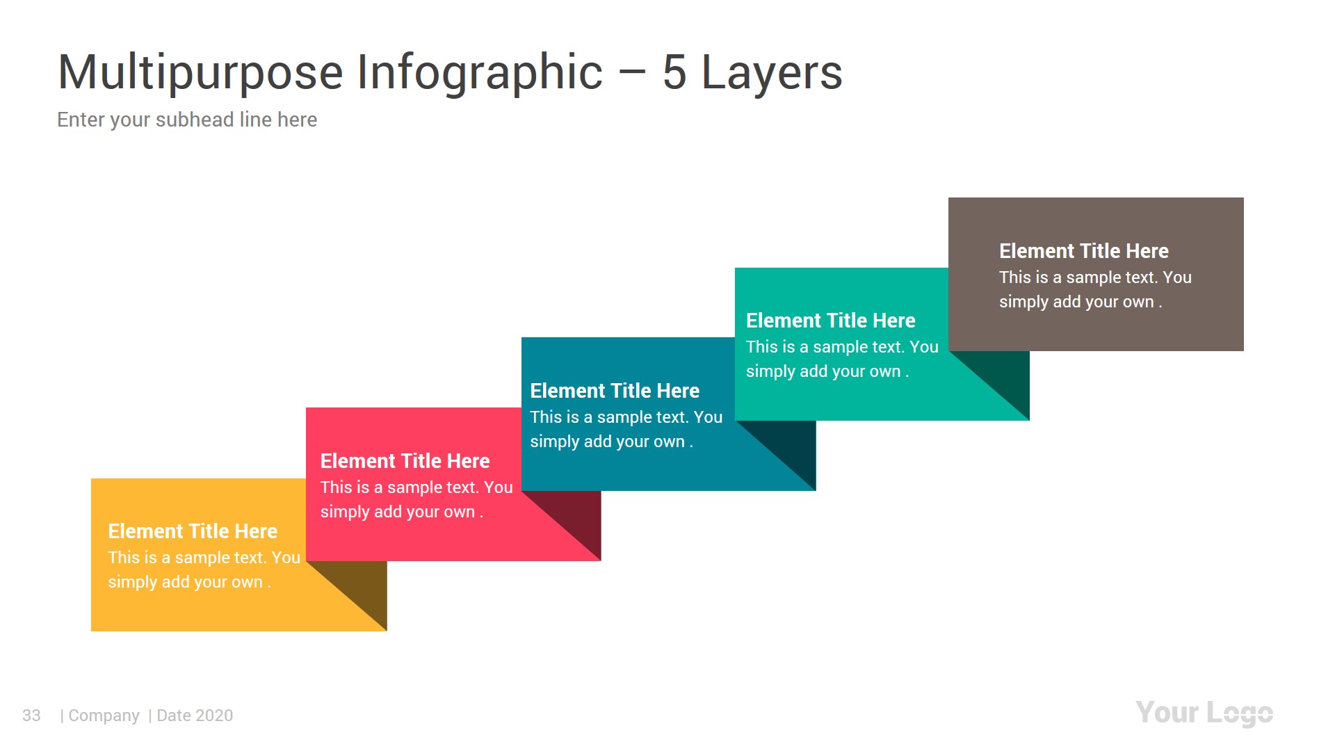 Multipurpose PowerPoint Infographics Pack, Presentation Templates ...