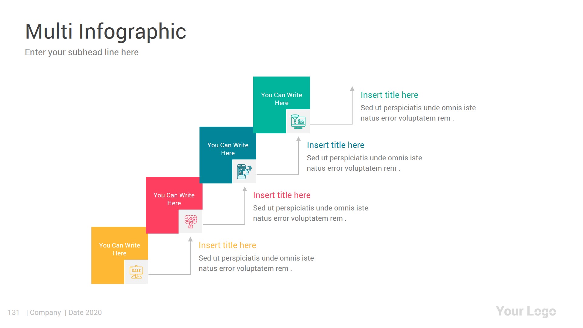 Multipurpose PowerPoint Infographics Pack by SlideListing | GraphicRiver