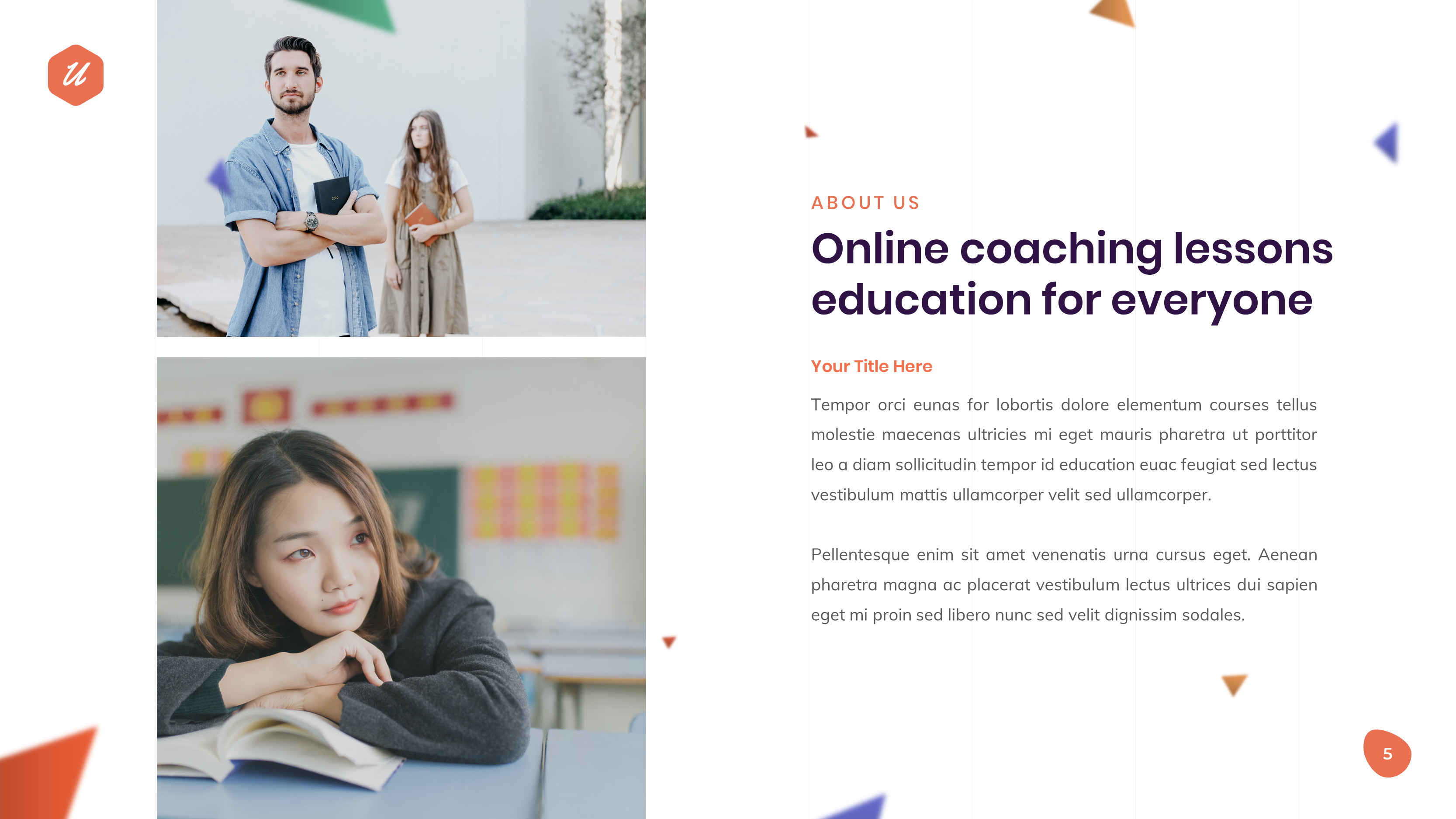 uCademy - Education Course Keynote Presentation Template, Presentation ...