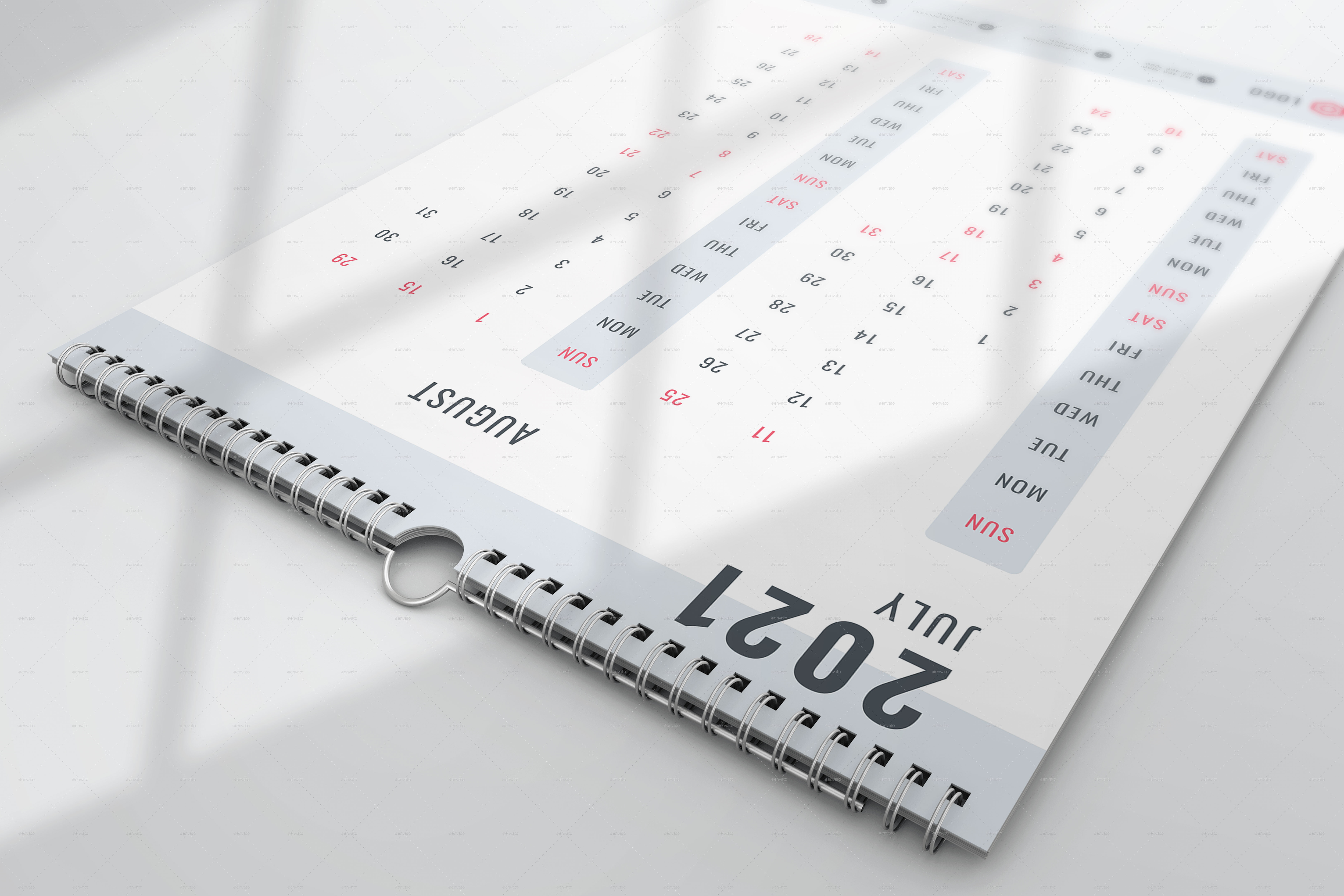 Wall Calendar 2021, Print Templates | GraphicRiver