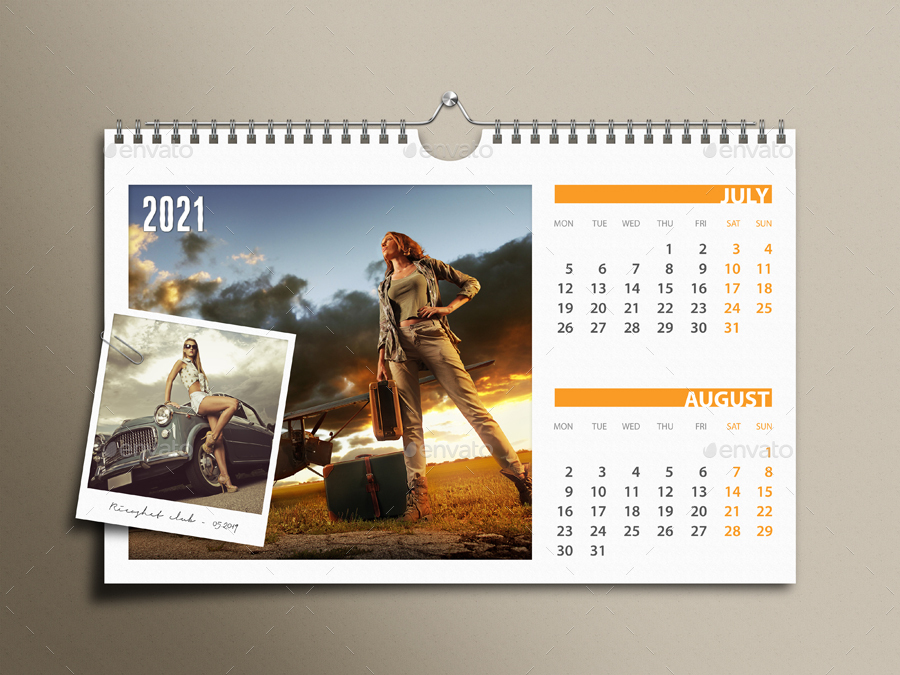 3 in 1 Customizable Calendar 2021 Bundle, Graphics | GraphicRiver