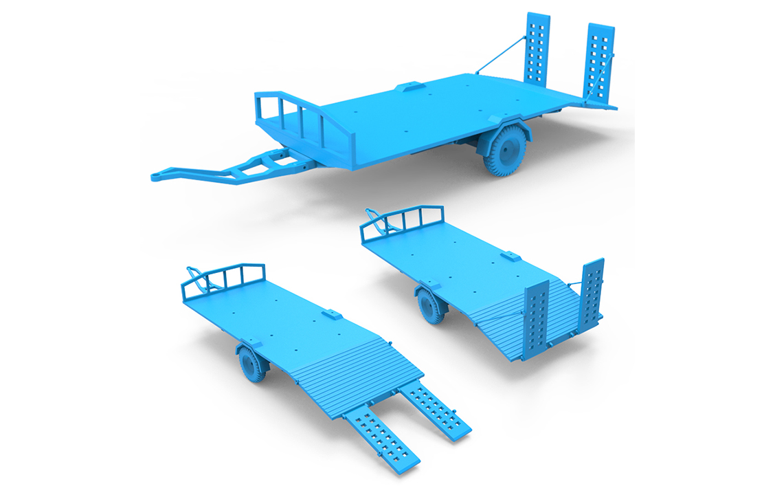 Trailer 3D Printing Model by LaythJawad | 3DOcean