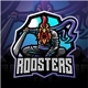 Ninja Rooster Esport Mascot, Vectors | GraphicRiver