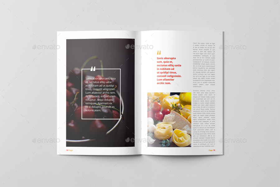 Food Magazine, Print Templates | GraphicRiver