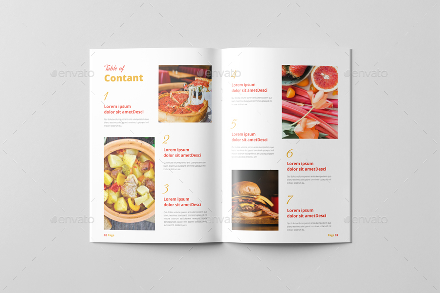Food Magazine, Print Templates | GraphicRiver