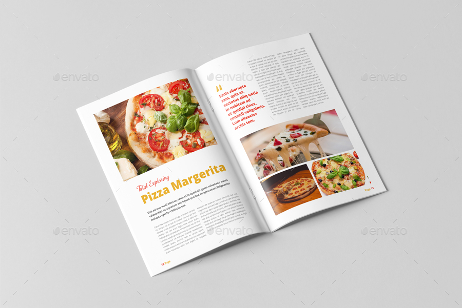 Food Magazine, Print Templates | GraphicRiver