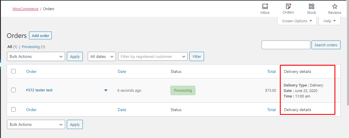 Order delivery details for WooCommerce by procomltd | CodeCanyon