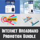 Internet Broadband Promotion Bundle, Print Templates | GraphicRiver
