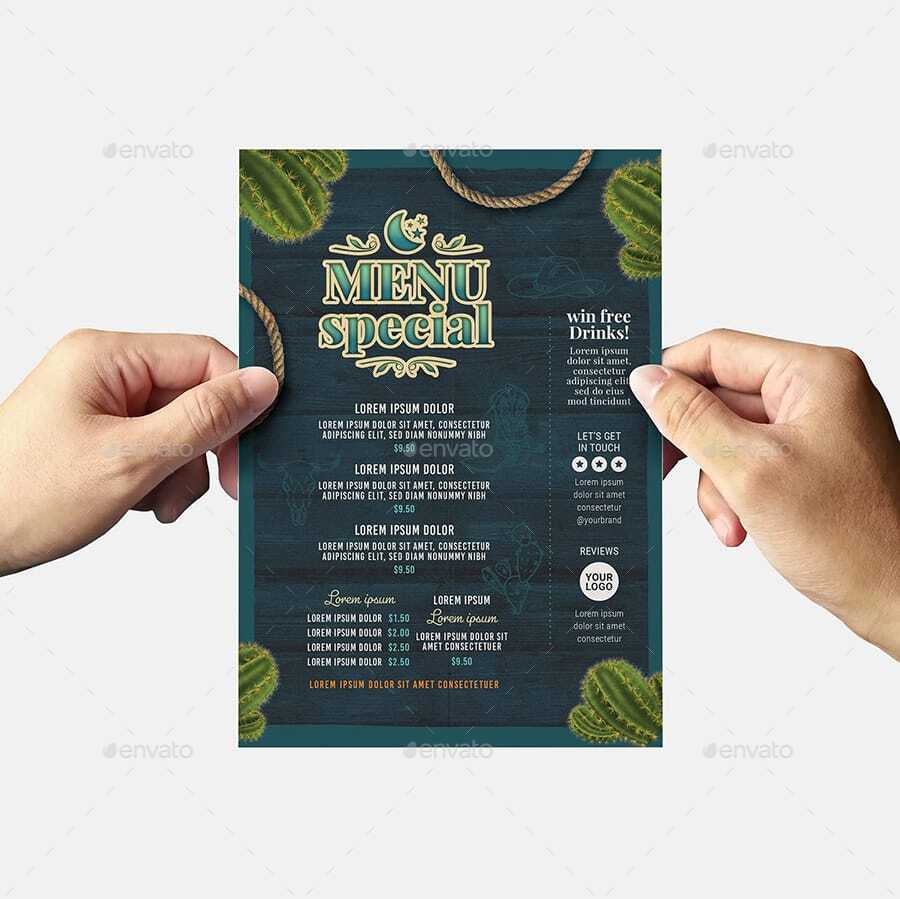 Country Western Flyer, Print Templates | GraphicRiver