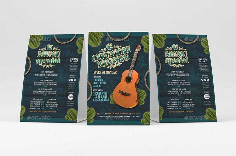 Country Western Flyer, Print Templates | GraphicRiver