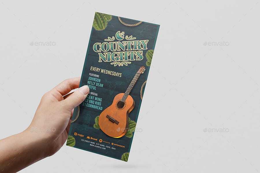 Country Western Flyer, Print Templates | GraphicRiver