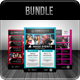 Event Promotion Flyer Bundle, Print Templates | GraphicRiver