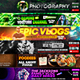 Youtube Banner Template Set 1, Web Elements | GraphicRiver