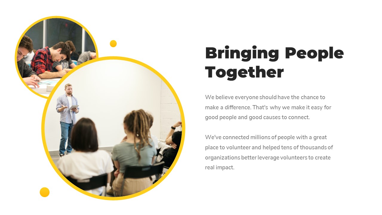 Voluntir - Volunteer Power Point Presentation, Presentation Templates
