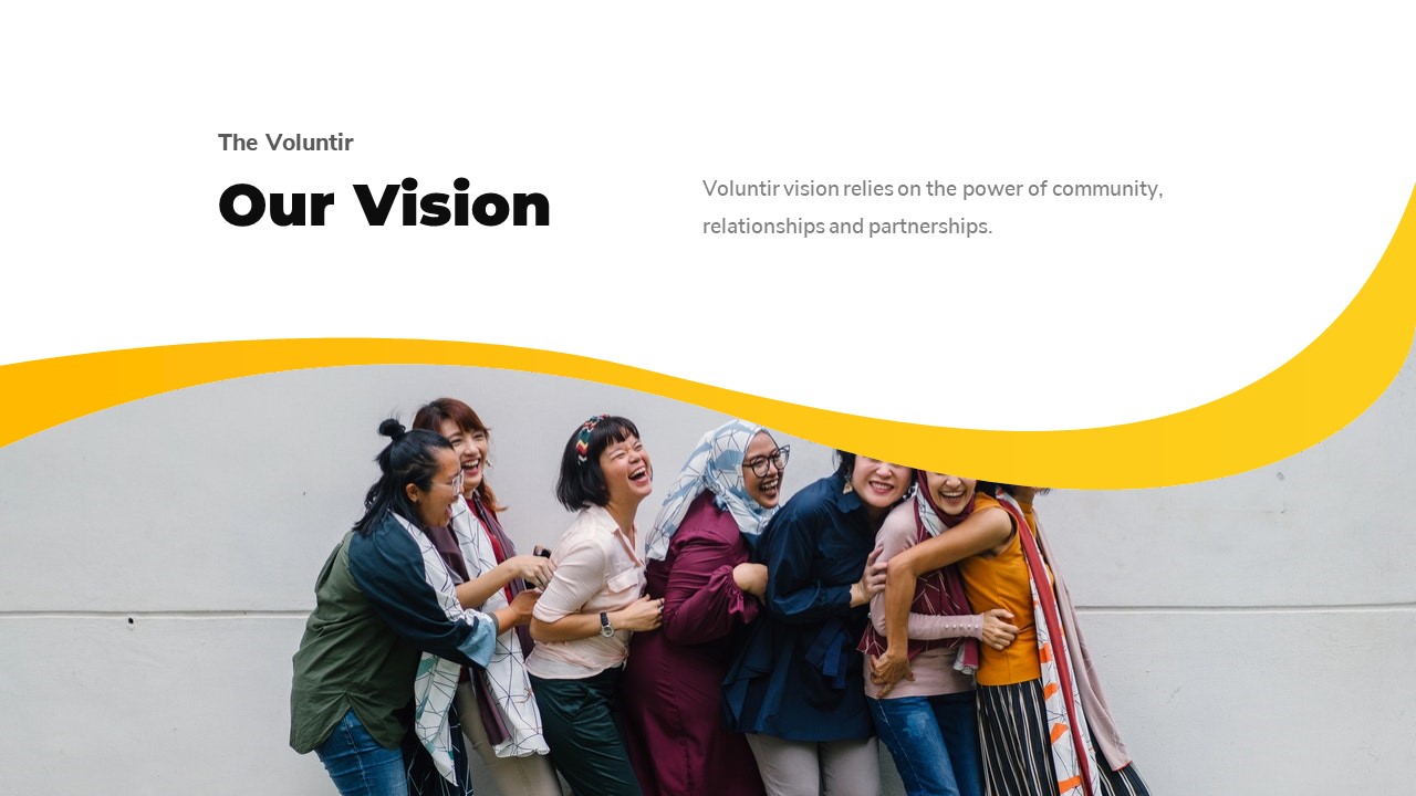 Voluntir - Volunteer Power Point Presentation, Presentation Templates