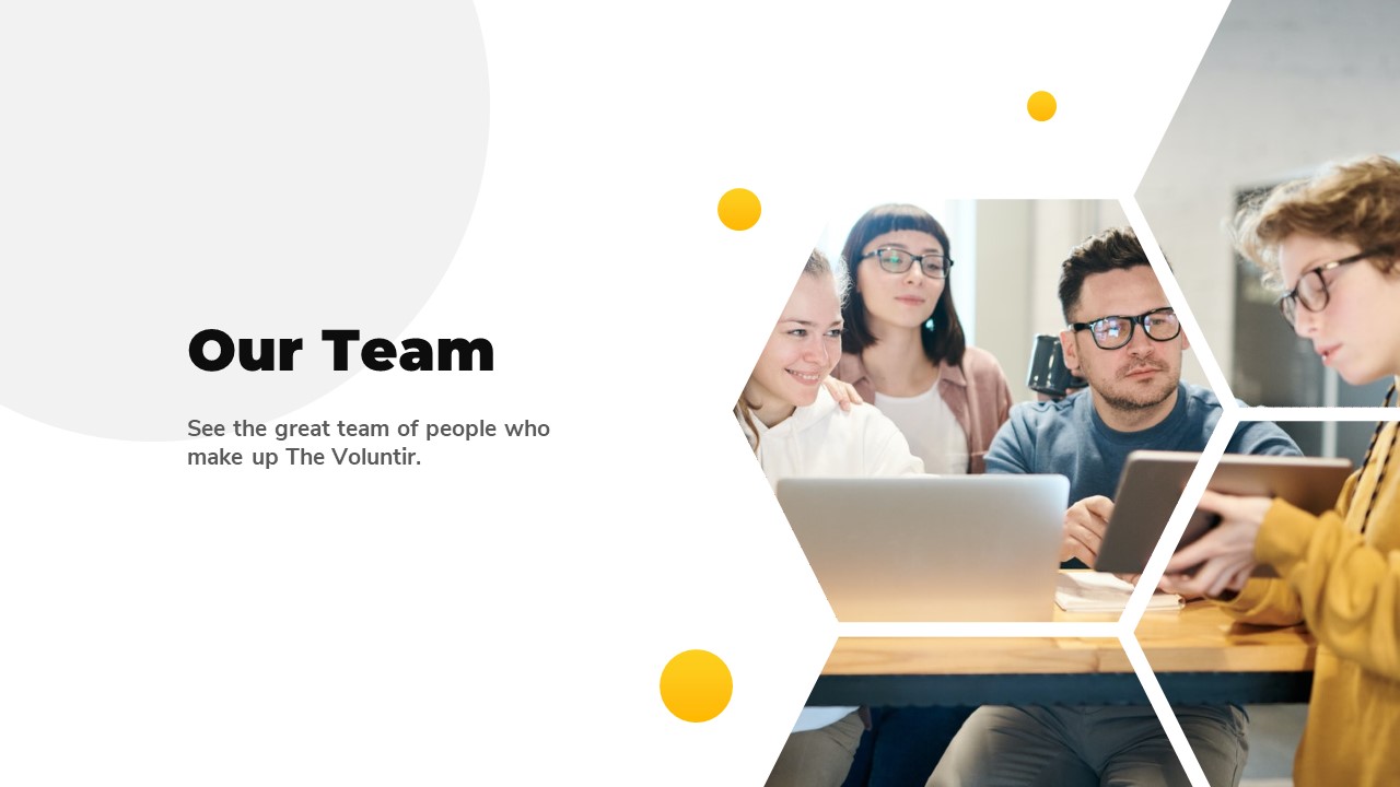 Voluntir - Volunteer Power Point Presentation, Presentation Templates