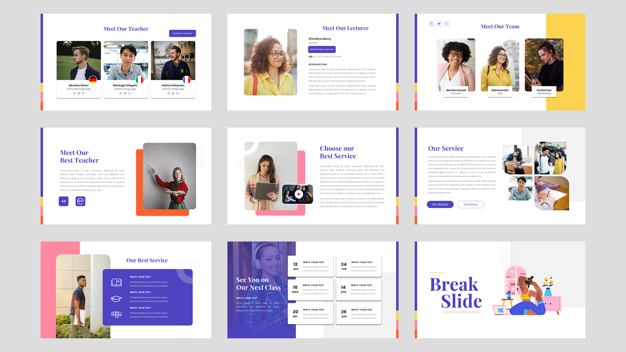 Yogaapr Google Slides Bundle Vol.1, Presentation Templates | GraphicRiver