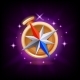 Sparkly Compass GUI Gaming or Mobile App Icon, Vectors | GraphicRiver