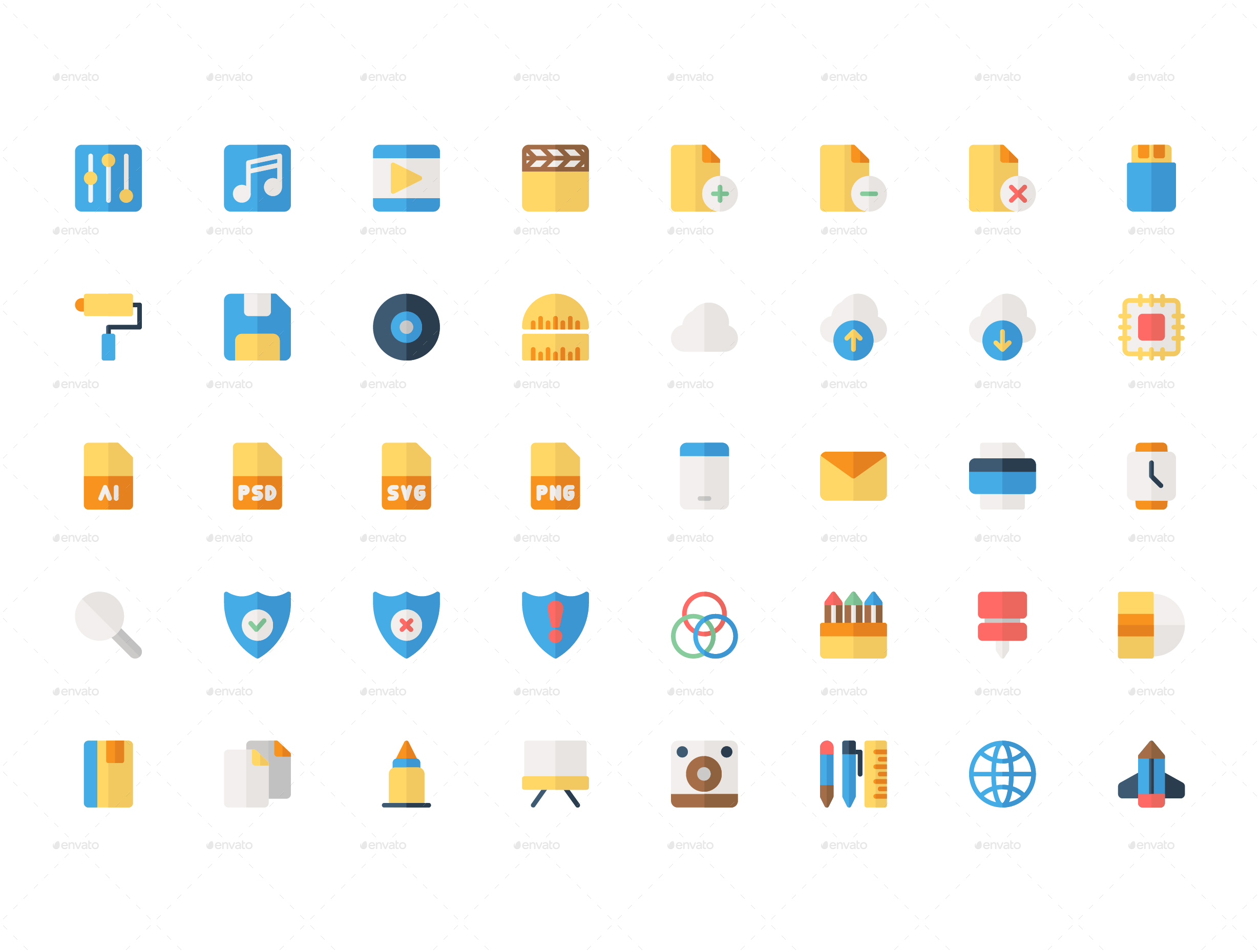 Graphic Design Icon Pack, Icons | GraphicRiver