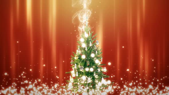 Christmas Tree Loop 4K, Motion Graphics | VideoHive