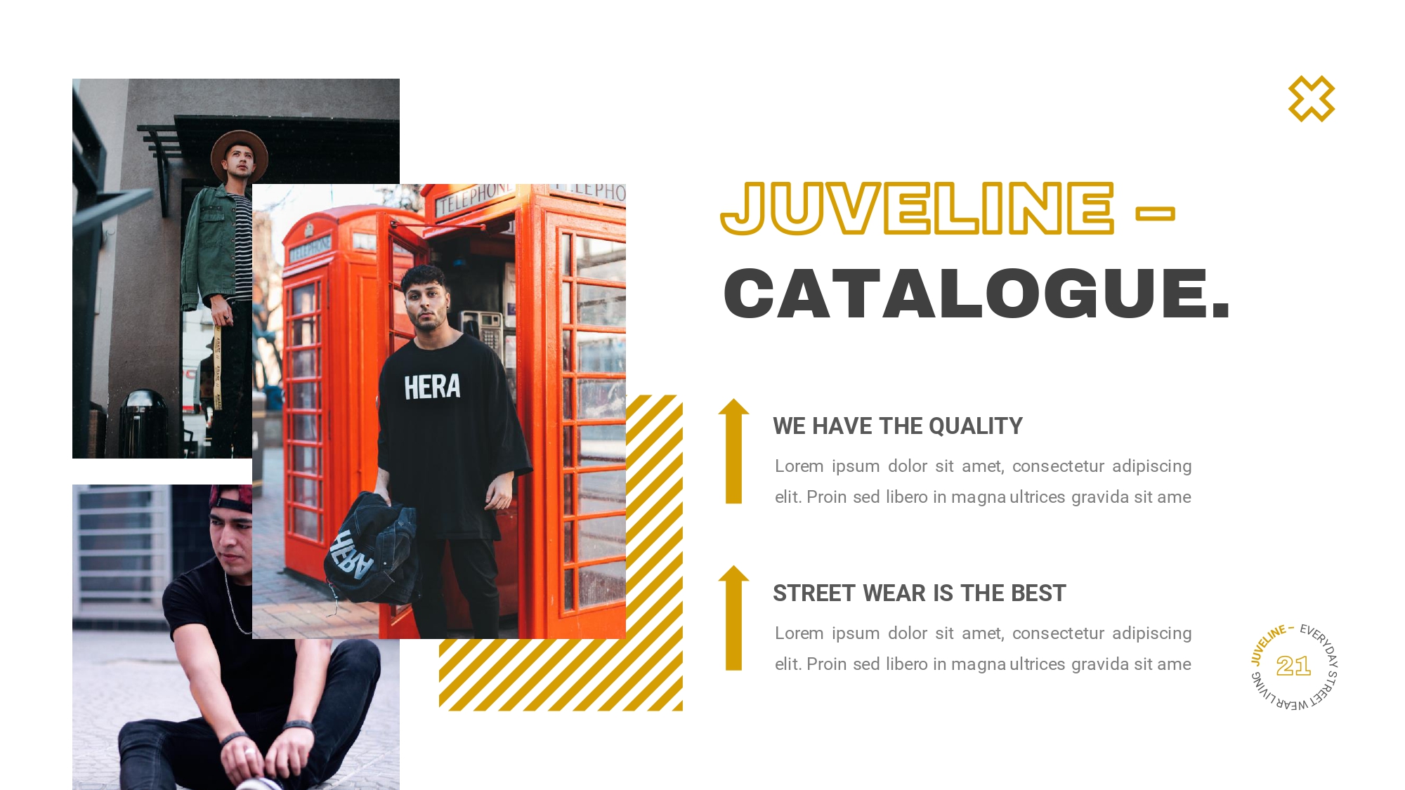 Juveline Streetwear Keynote Template by kerismaker | GraphicRiver