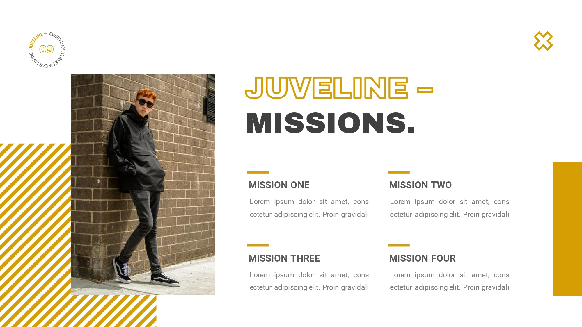 Juveline Streetwear Keynote Template by kerismaker | GraphicRiver