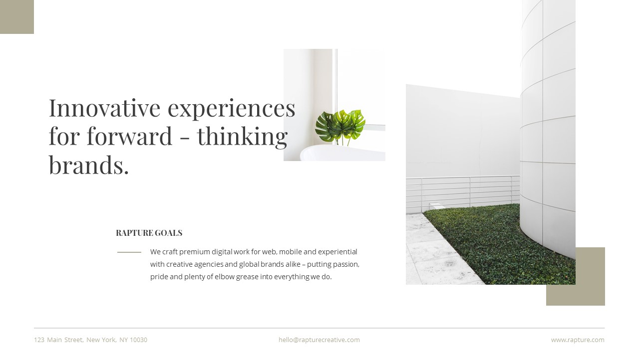 Rapture - Brandbook Powerpoint Template, Presentation Templates ...