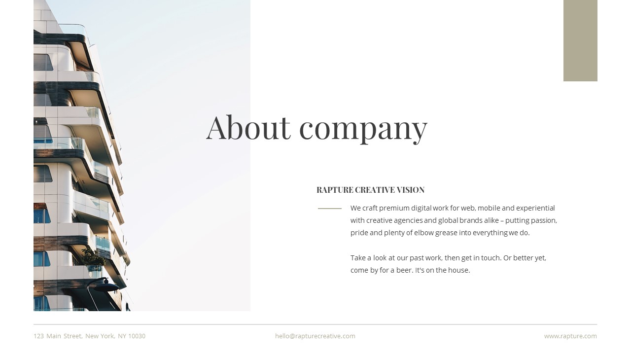Rapture - Brandbook Powerpoint Template, Presentation Templates ...