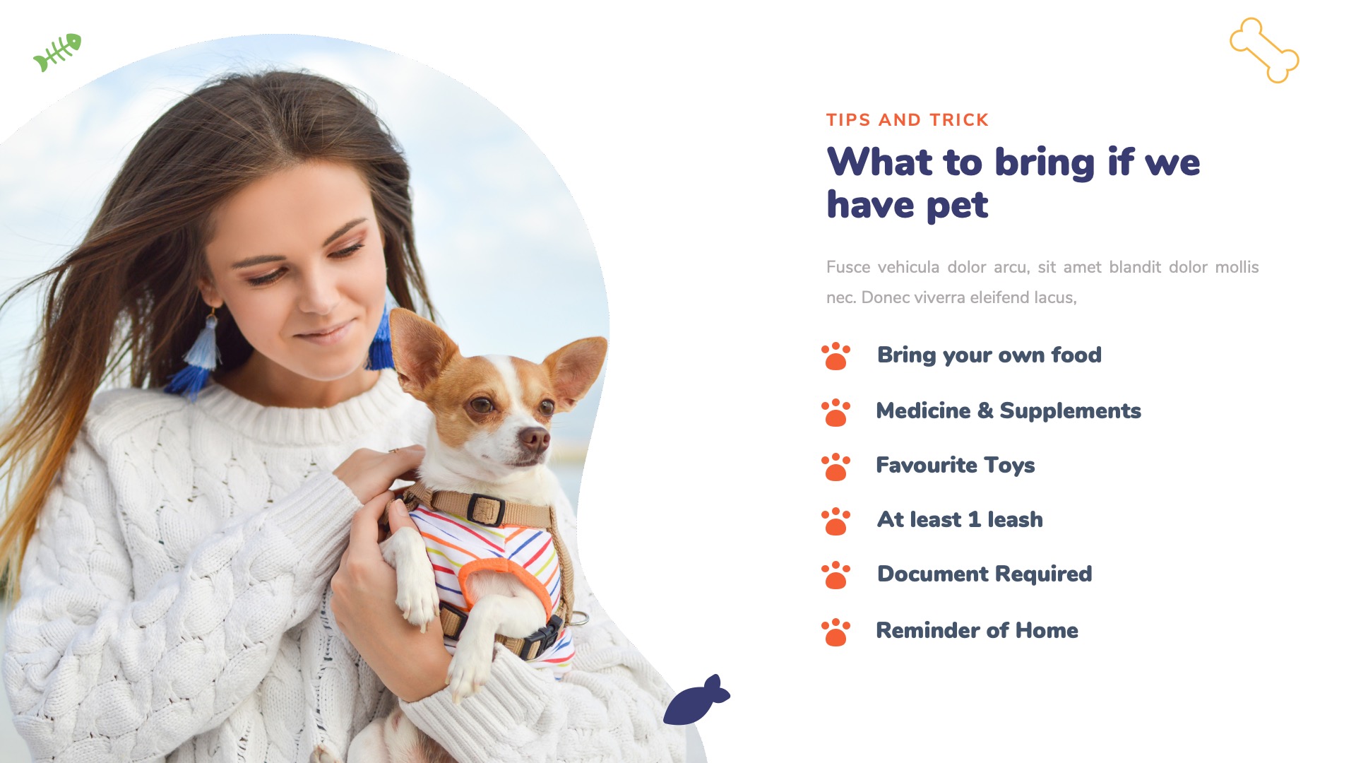Petsnow - Pet Care & Pet Shop Powerpoint Template, Presentation Templates