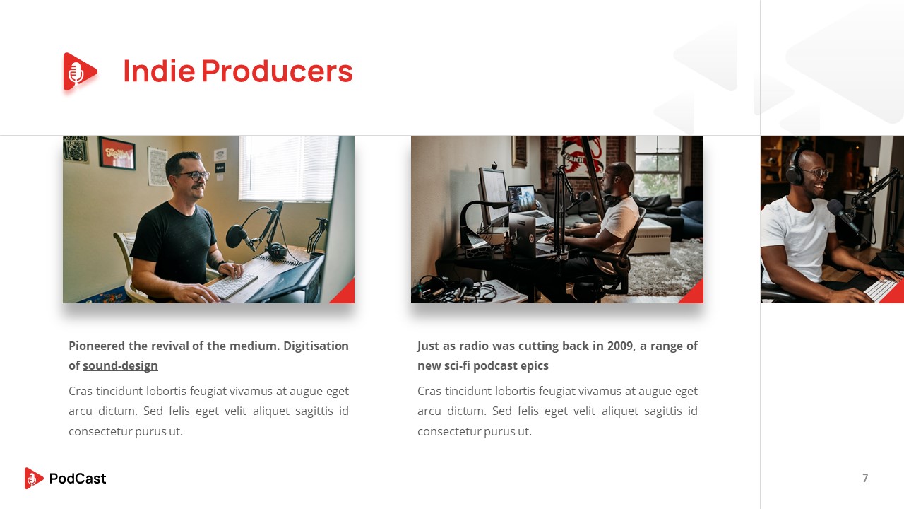 Podcast Presentation Template, Presentation Templates | GraphicRiver