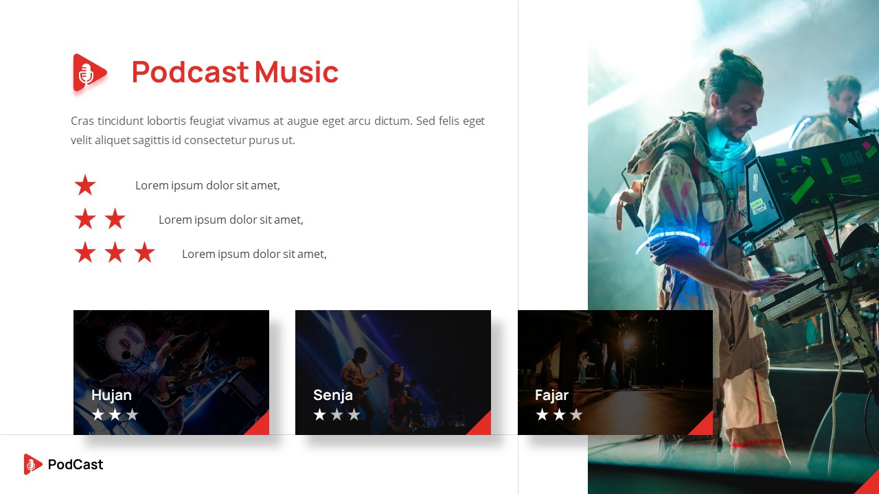 Podcast Presentation Template, Presentation Templates | GraphicRiver