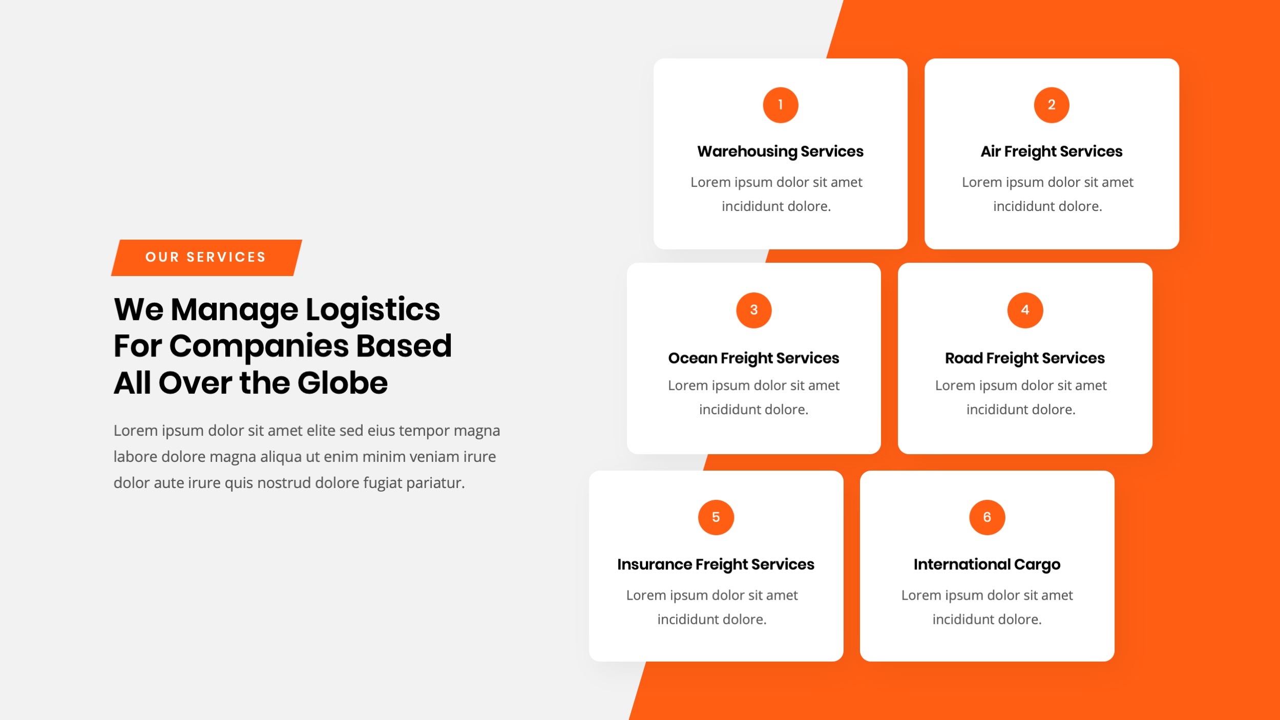 Logistics & Transport PowerPoint Template, Presentation Templates ...