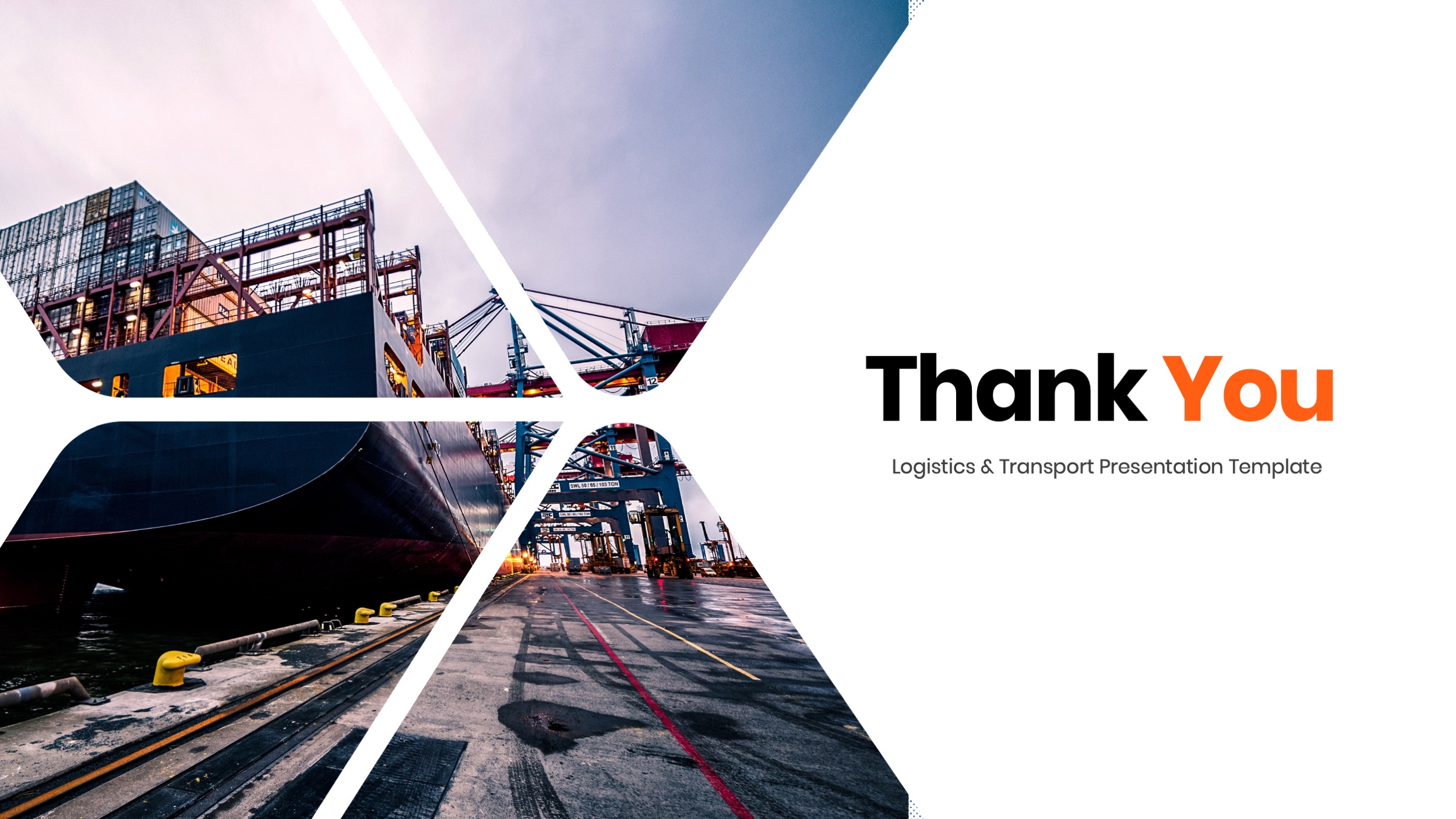 Logistics & Transport Keynote Template, Presentation Templates ...