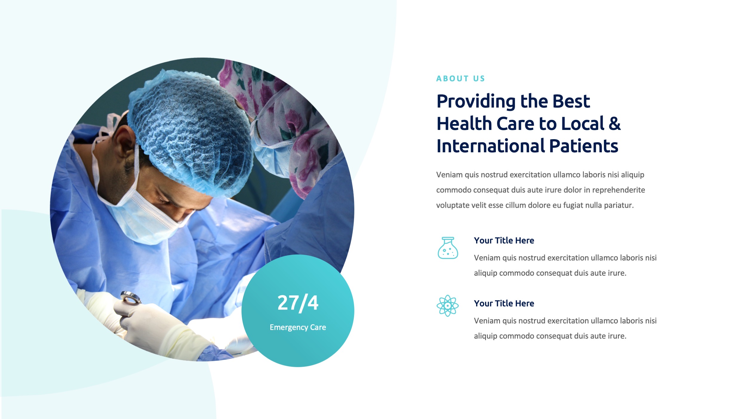 Medical Clinic PowerPoint Template, Presentation Templates | GraphicRiver