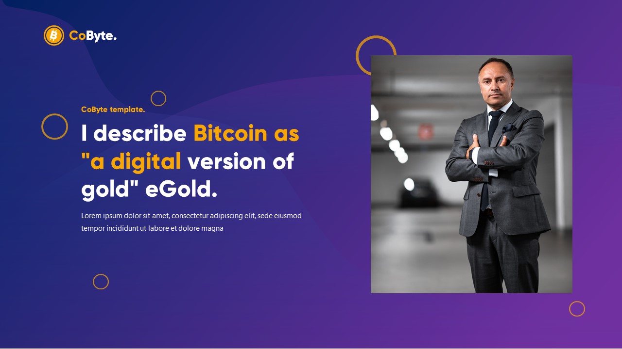 CoByte - Cryptocurrency Blokchain Google Slides Template, Presentation ...