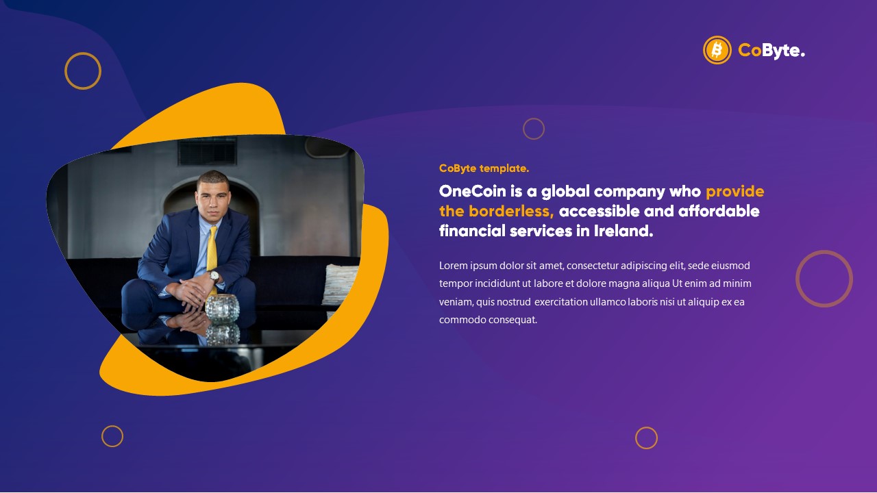 CoByte - Cryptocurrency Blokchain Google Slides Template, Presentation ...