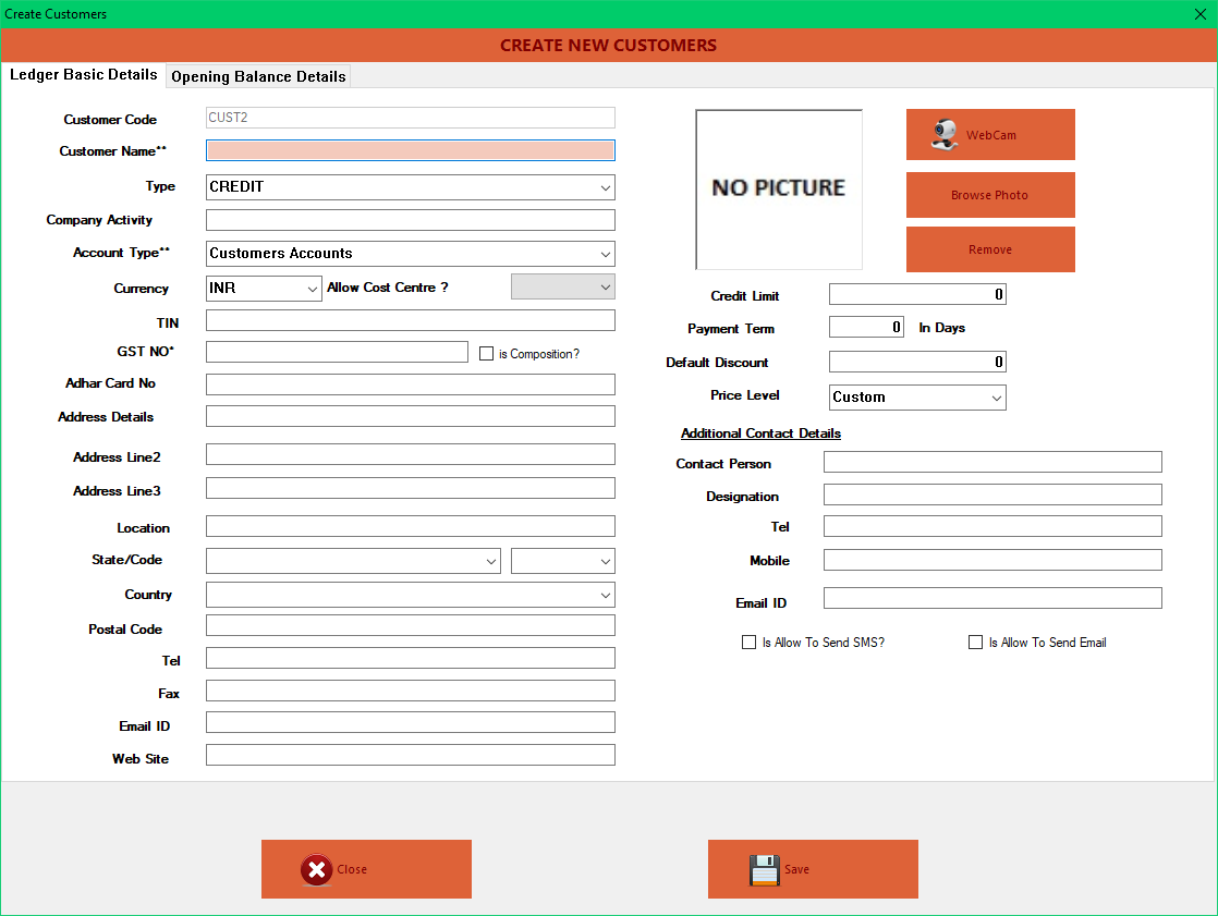 Organic GST, VAT, Accounting, Billing and Inventory System by organiccoders