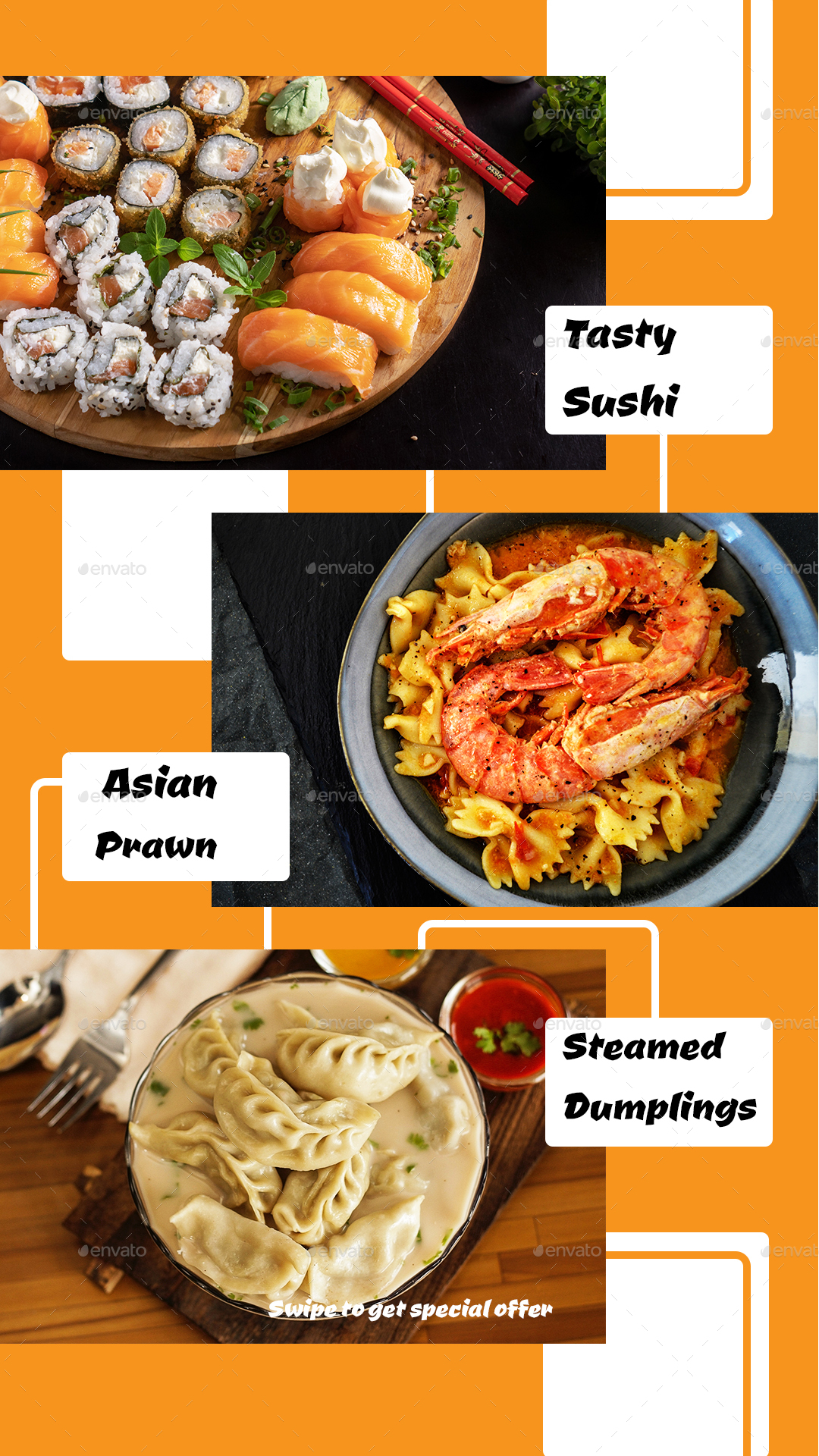 Delicious – Food Instagram Stories Template, Web Elements | GraphicRiver