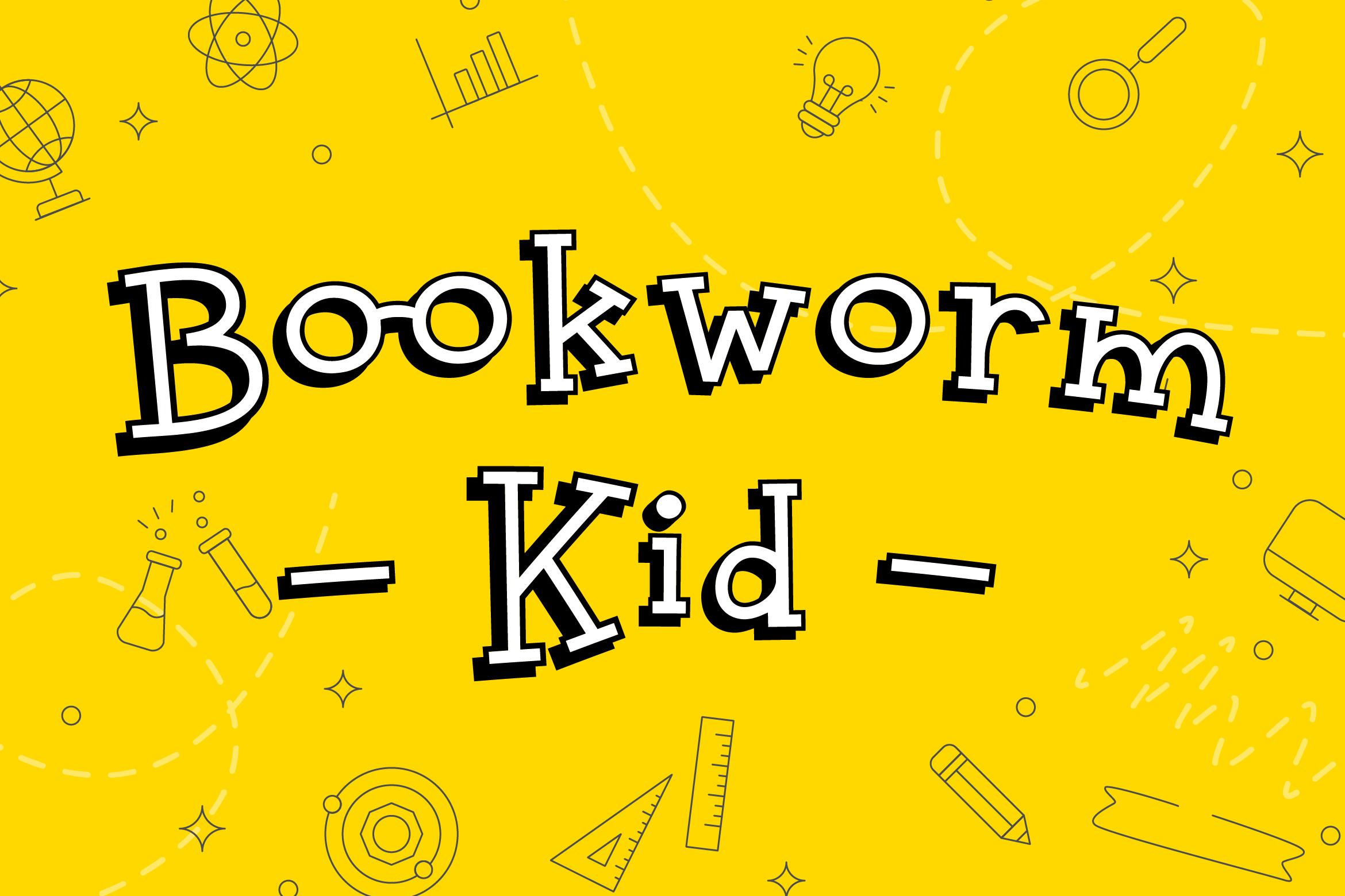 Bookworm Kid Display Font, Fonts | GraphicRiver