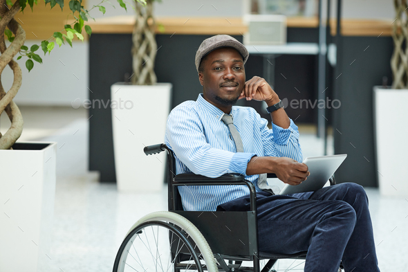 Disabled African man Stock Photo by AnnaStills | PhotoDune