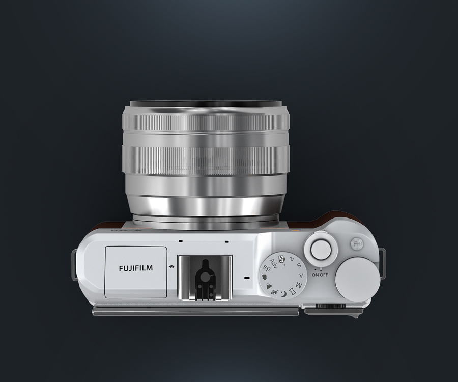 Fuji Mirrorless Camera Element 3D & Cinema 4D Model by Abdelrahman_El-masry