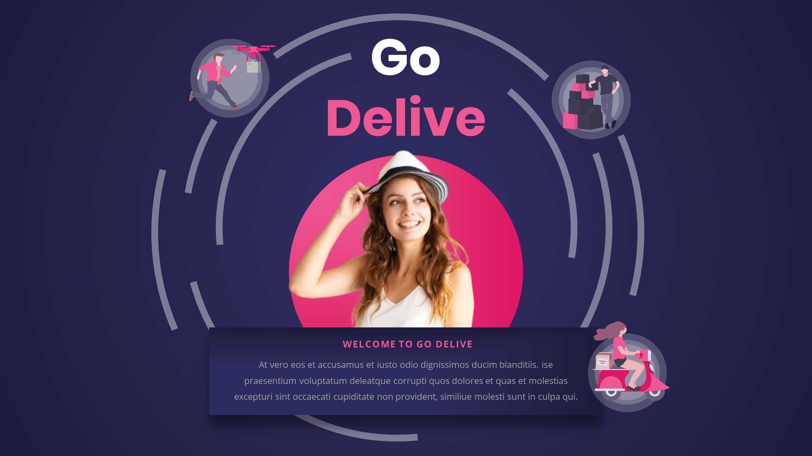 Go Delive - Delivery Googleslide Template, Presentation Templates ...