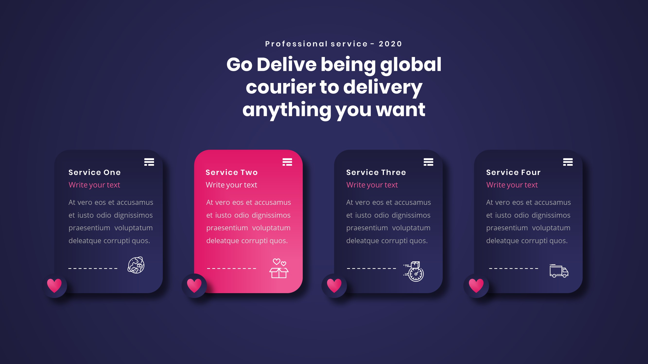 Go Delive - Delivery Googleslide Template, Presentation Templates ...