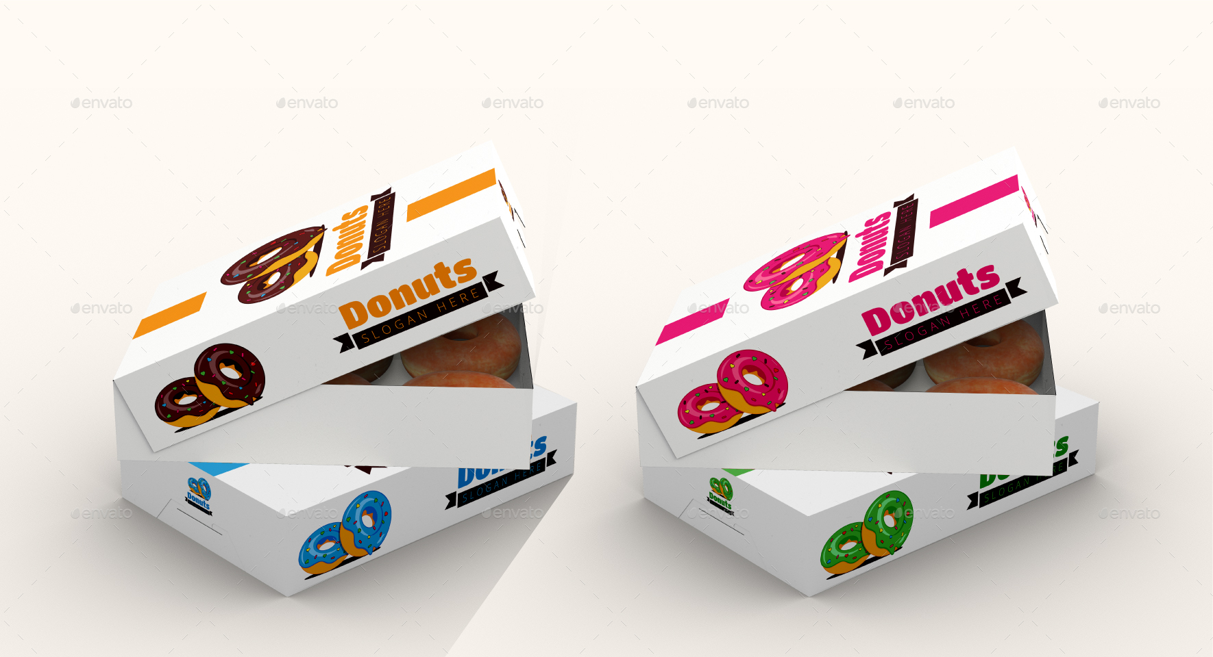 Donut Logo Template, Logo Templates | GraphicRiver