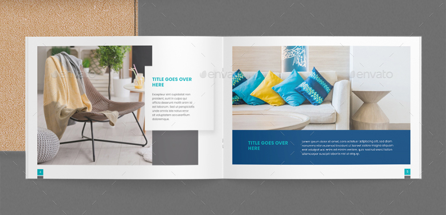 Interior Product Catalog Template, Print Templates | GraphicRiver