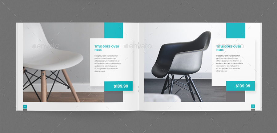 Interior Product Catalog Template, Print Templates | GraphicRiver