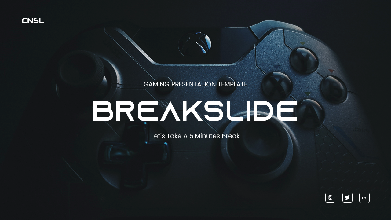 Console – Gaming PowerPoint Template, Presentation Templates | GraphicRiver