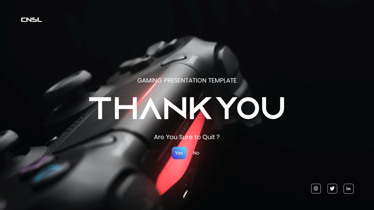 Console – Gaming PowerPoint Template, Presentation Templates | GraphicRiver