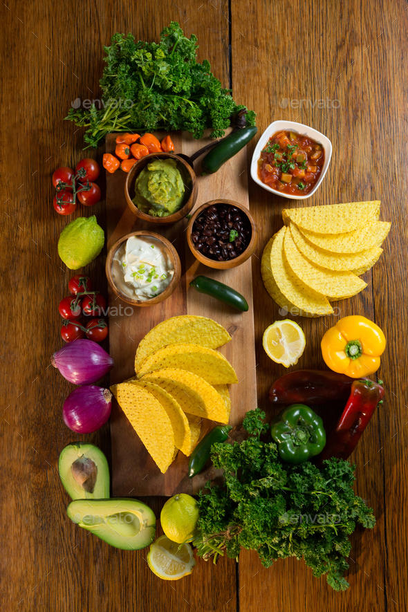 Various mexican food ingredients Stock Photo by Wavebreakmedia | PhotoDune